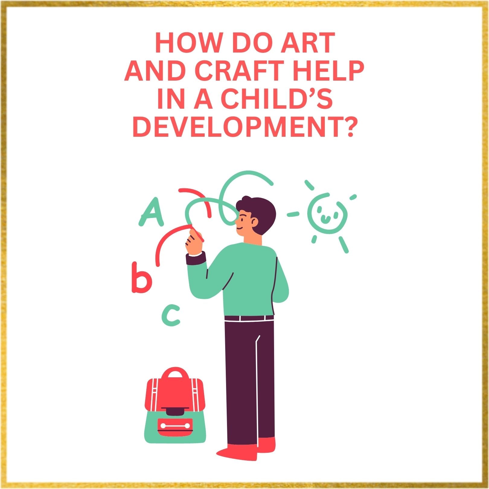 How Do Art and Craft Help In A Child’s Development? – Awesome Place For ...