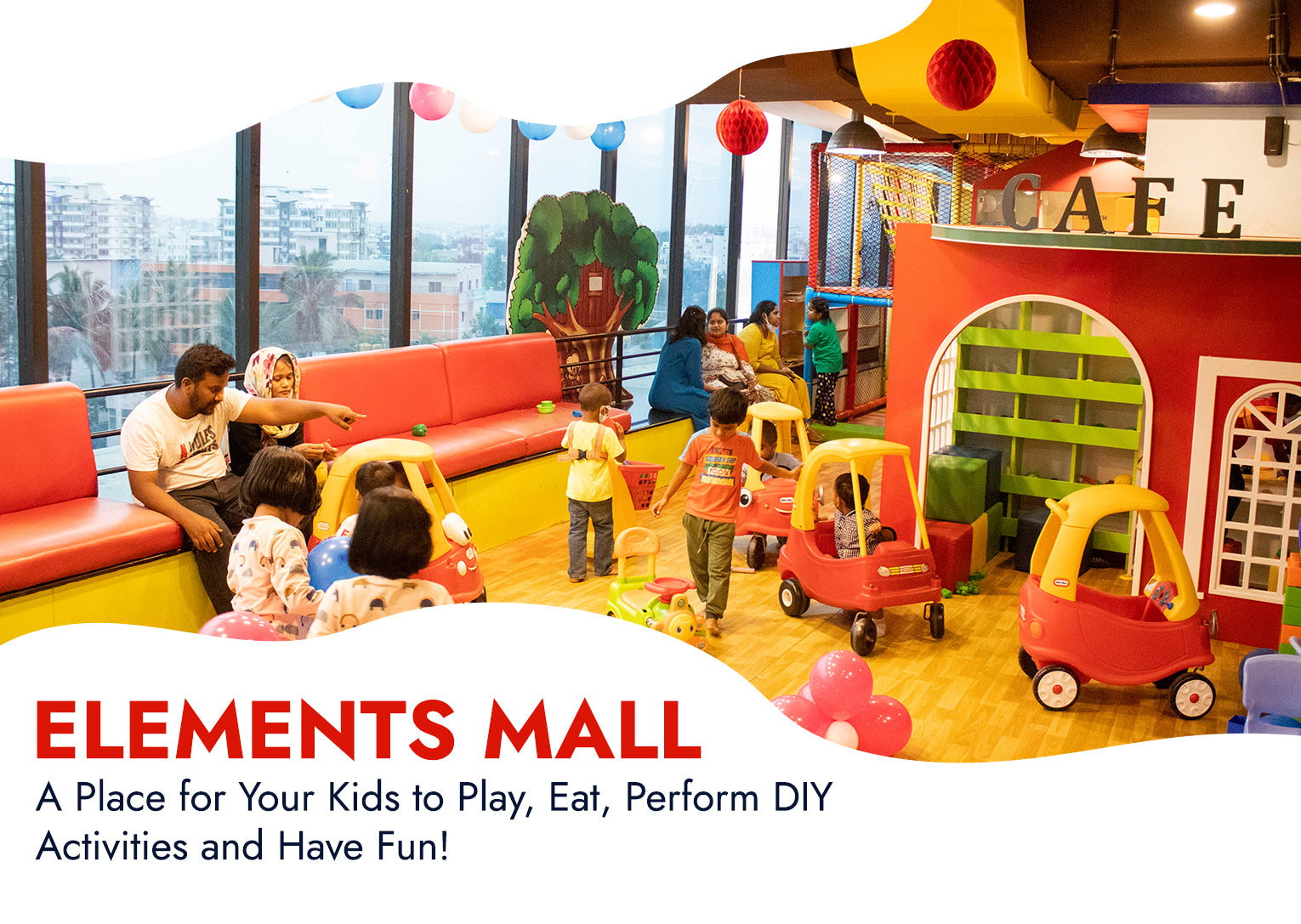 Element mall – Awesome Place Birthday Party Venue and Play Area