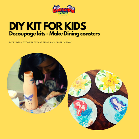 Buy DIY Craft kit for Kids | Decoupage KIT for Kids | Awesome Place ...